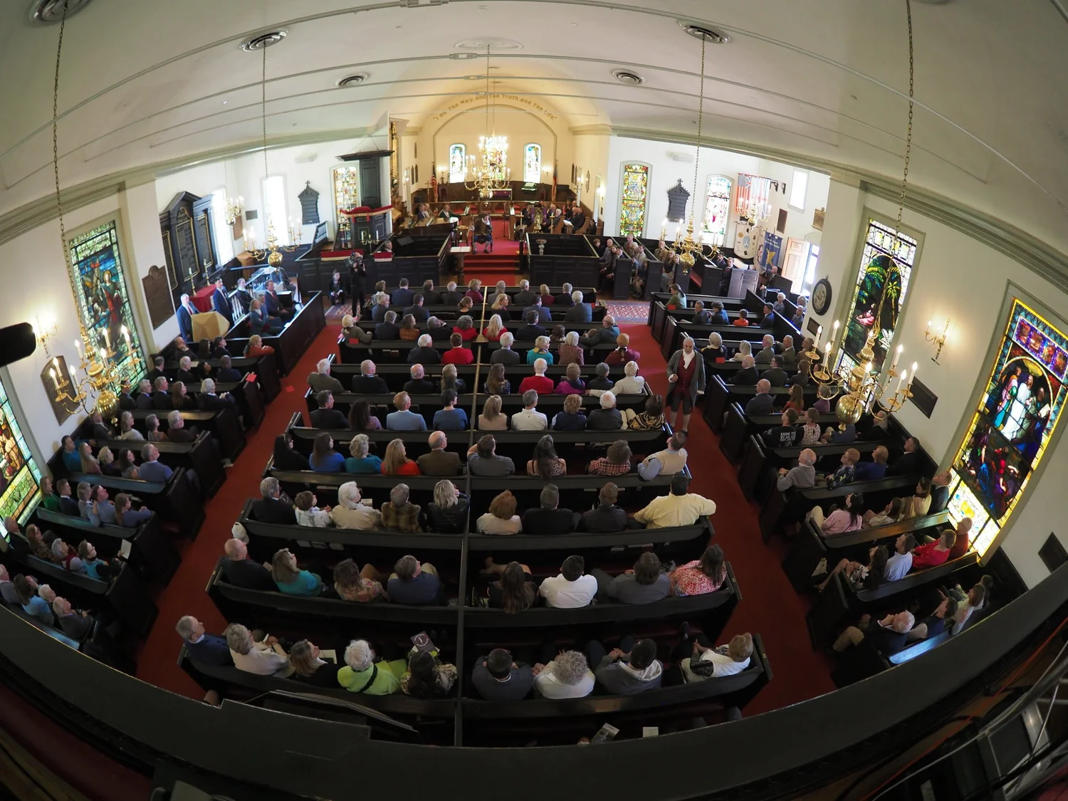 AUG 9 Sunday Reenactment — Historic St. John's Church, 1741