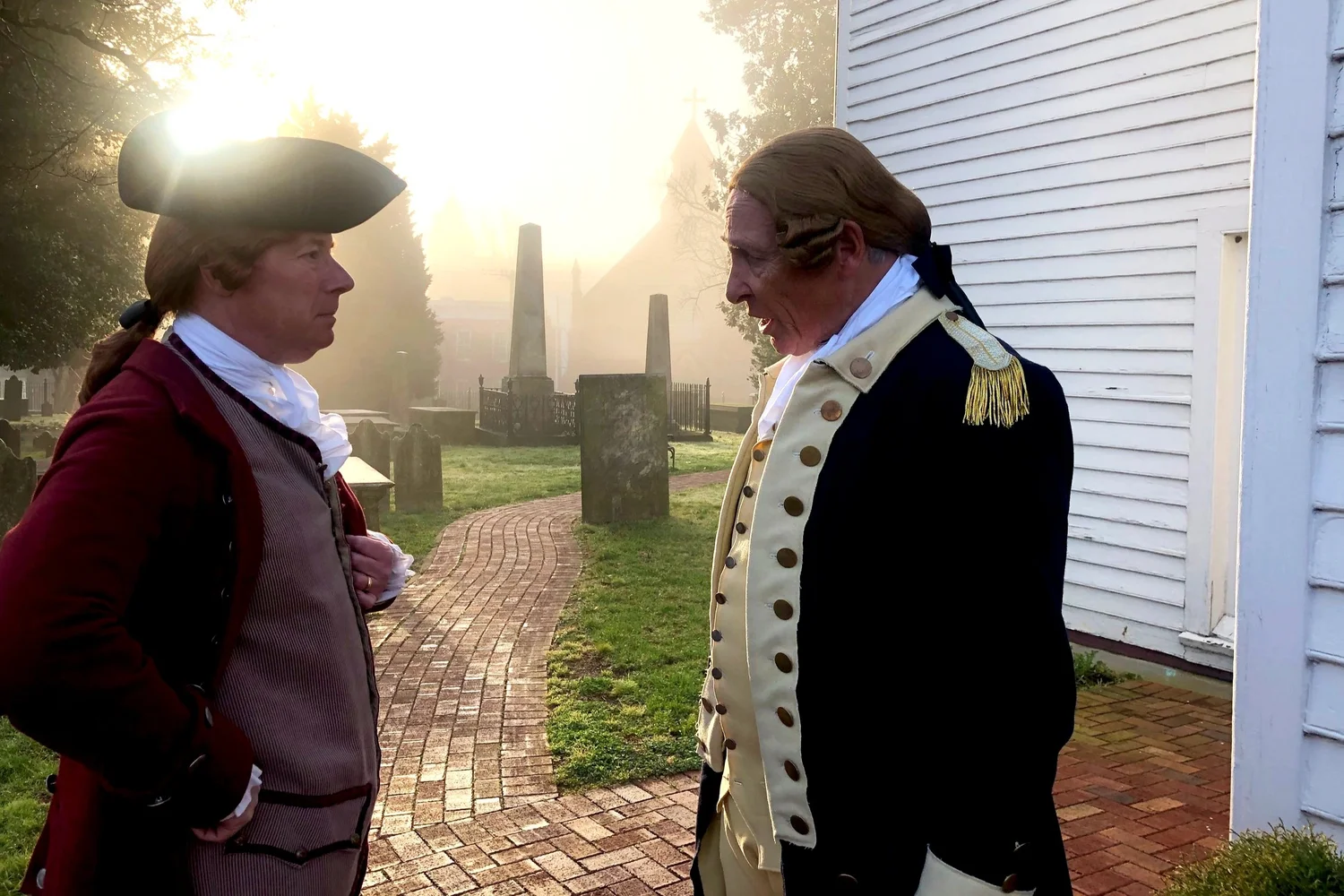 July 4 Independence Day Reenactment — Historic St. John's Church, 1741