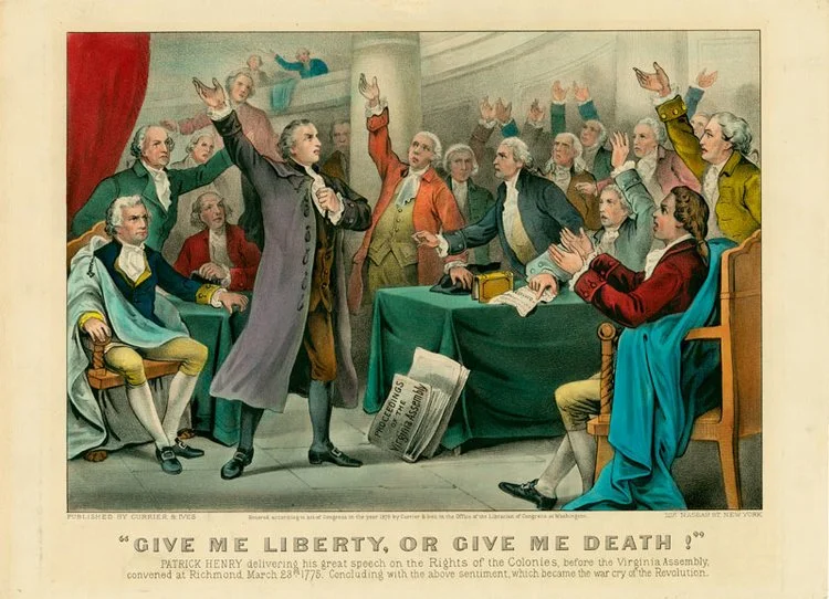 Second Virginia Convention 1775 — Historic St. John's Church, 1741