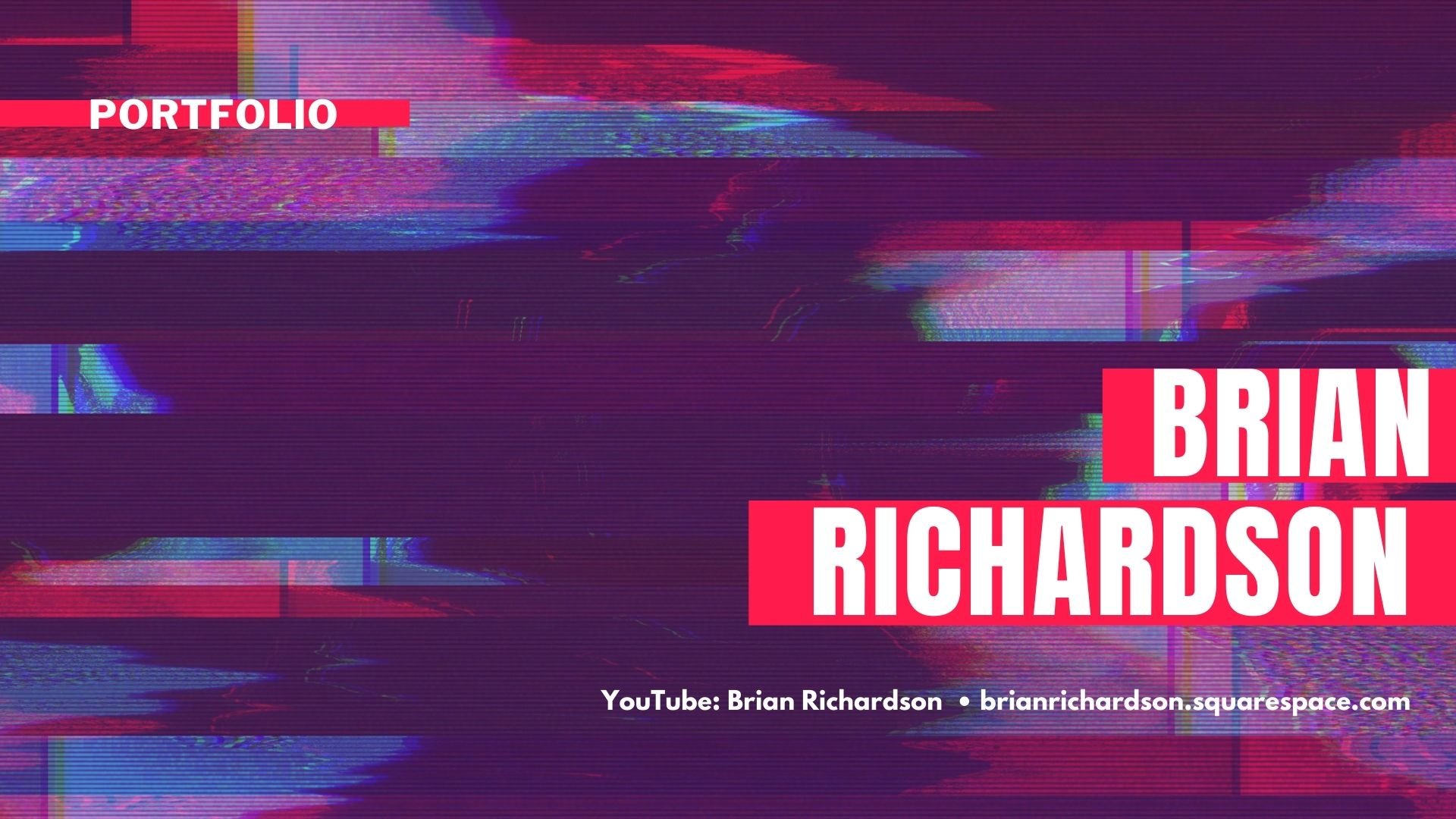 Portfolio - Brian Richardson