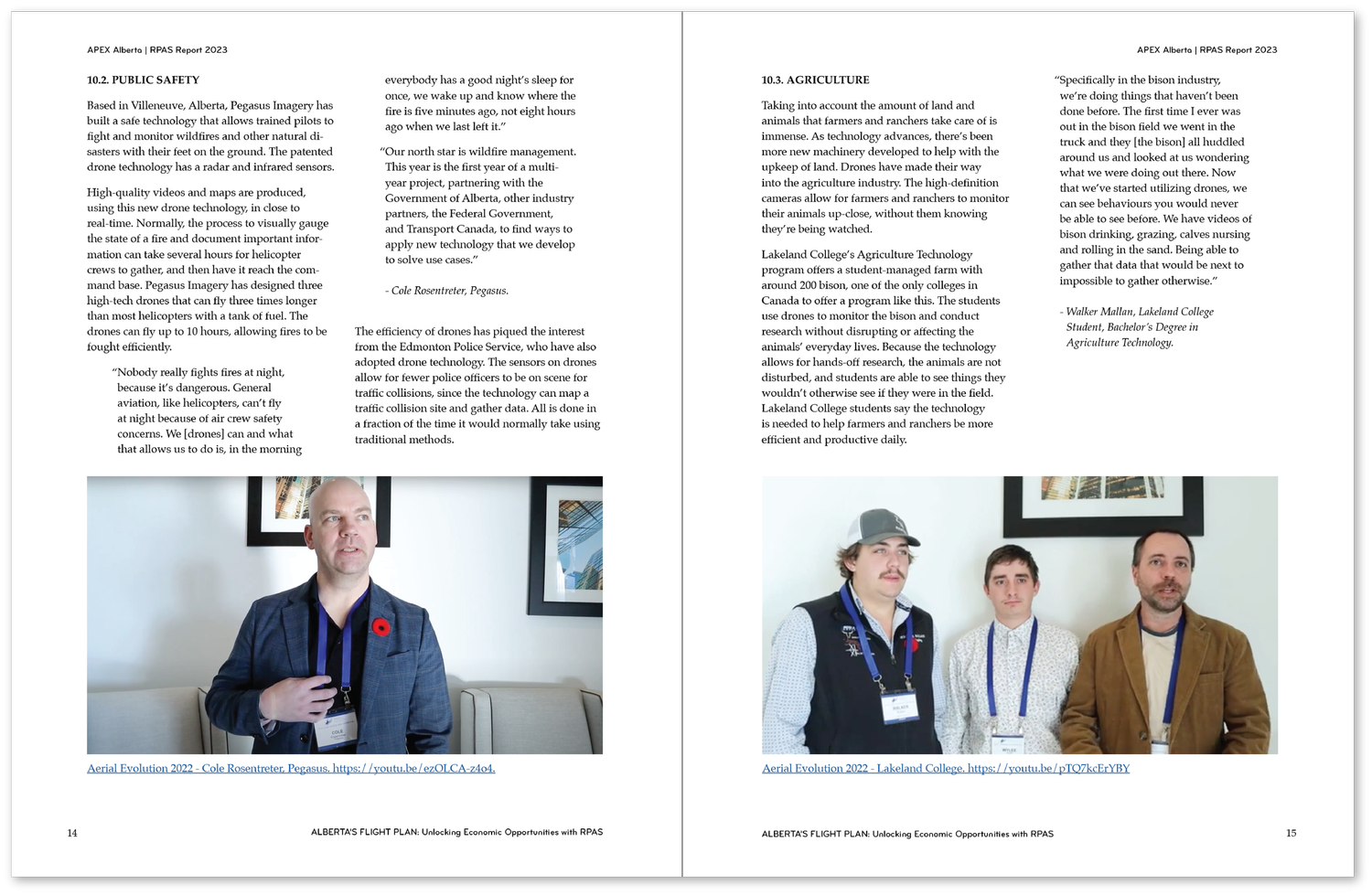 RPAS Report — APEX | Regional Innovation Network of Southeast Alberta