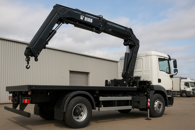 HIAB | Lorry Mounted Crane Offload — Transport 29 Ltd.