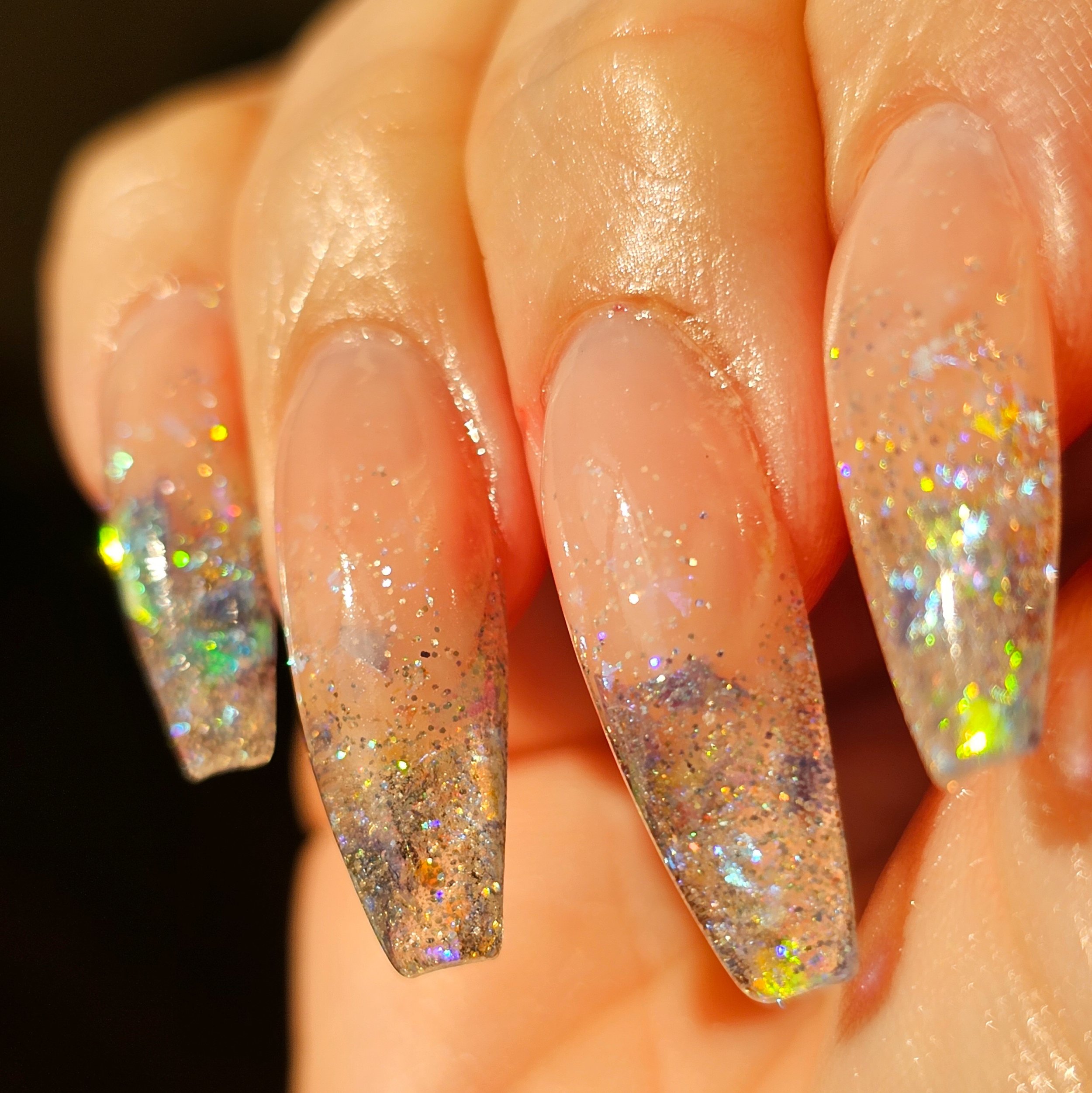 Glitter Nail Designs — The Crow's Claw Nails