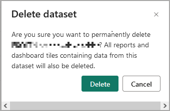 Power BI tile error: Couldn't retrieve the data for this visual. Please ...