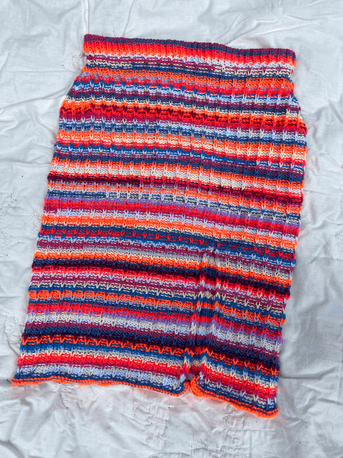 Hand Knitting Pattern - The Knit Edit Colour Change Technique — The ...