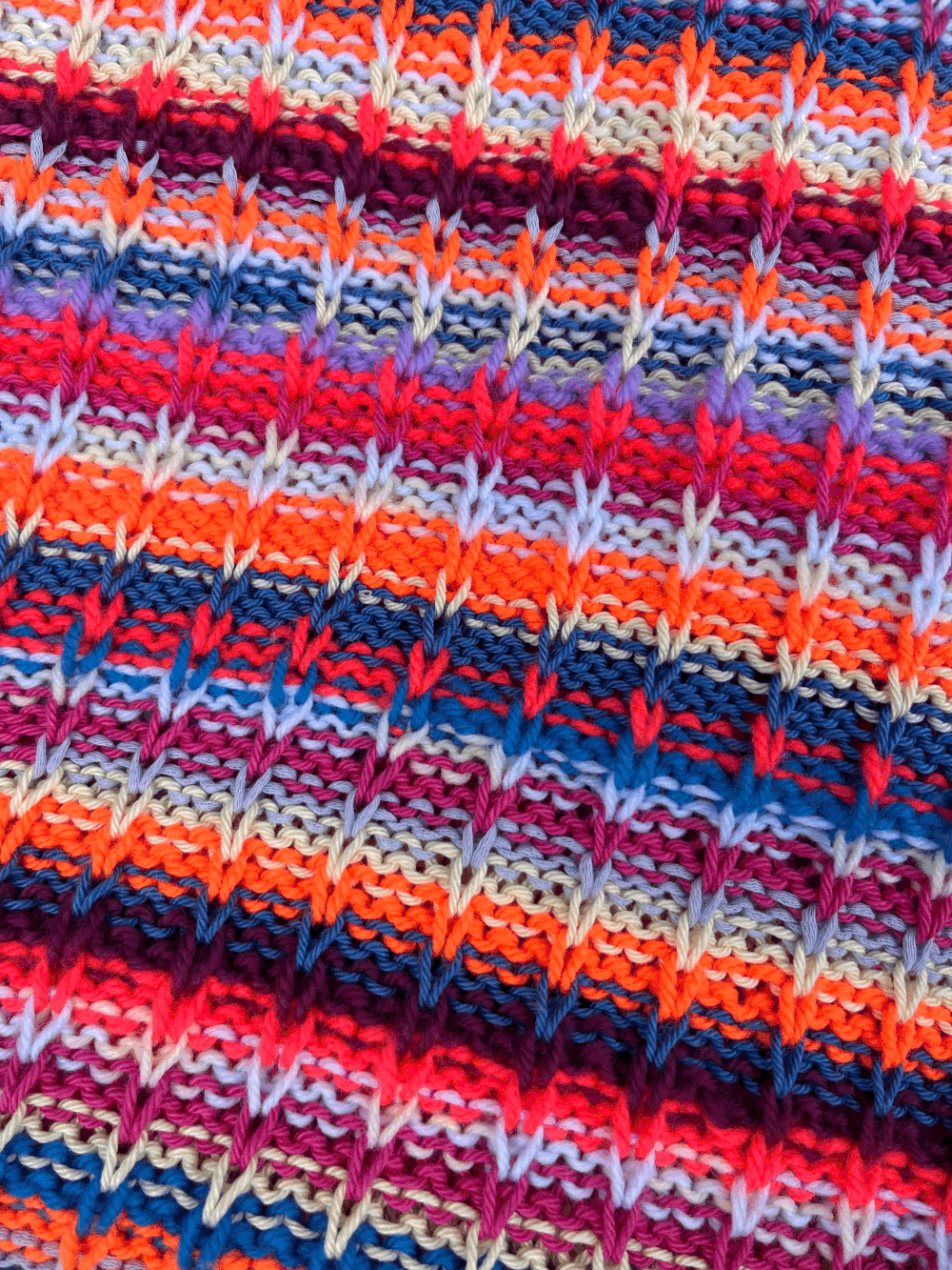 Hand Knitting Pattern - The Knit Edit Colour Change Technique — The ...