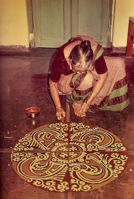 Women Artists of Bengal: Alpona — Akar Prakar