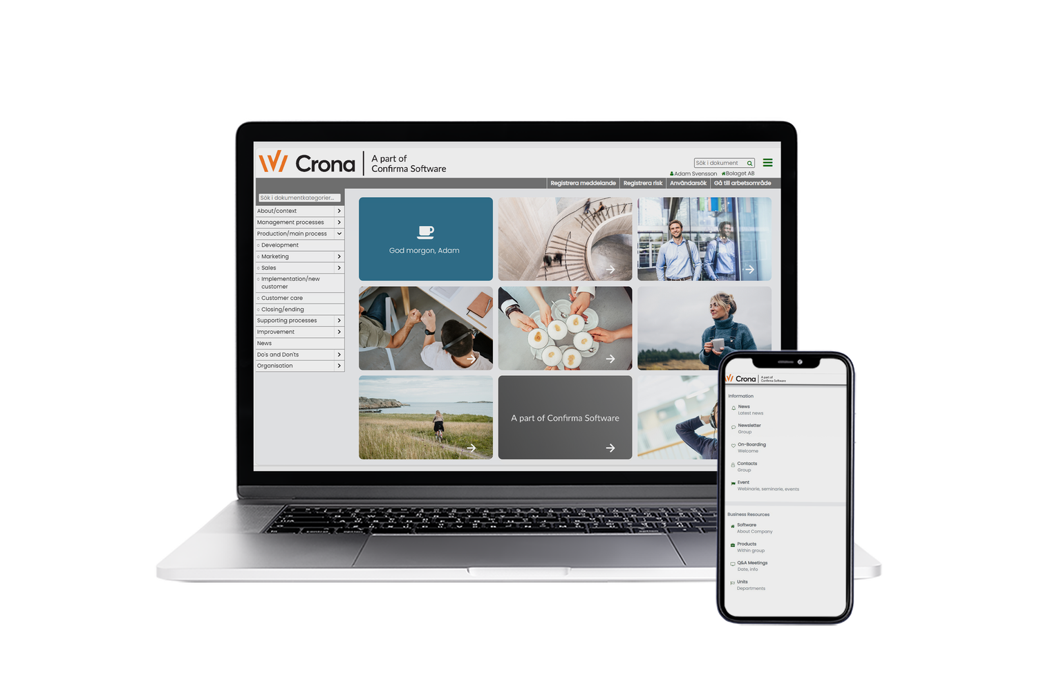EQS — Crona Software