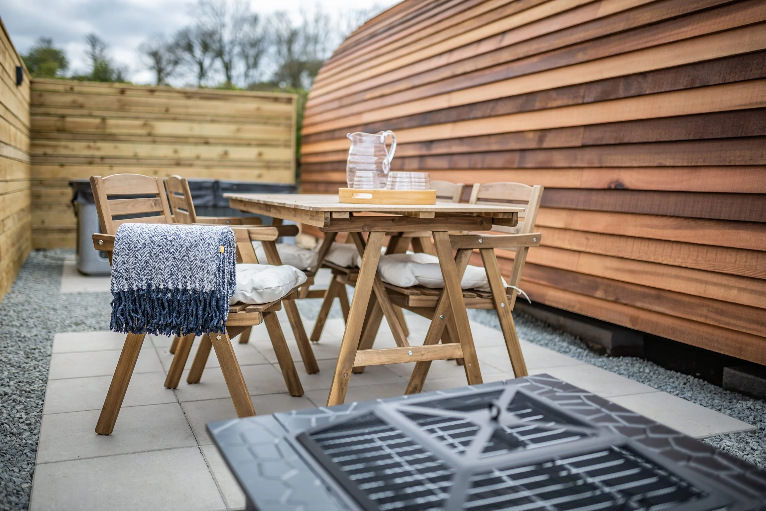 Tan Y Bryn Glamping - Luxury Pods With Hot Tubs & Touring in North Wales