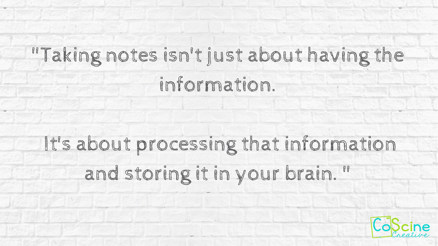 How to Teach Note Taking in Chemistry — CoScine Creative