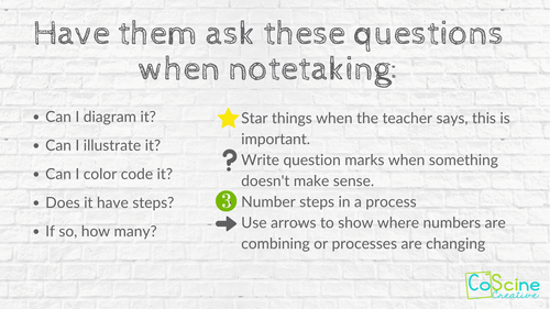 How to Teach Note Taking in Chemistry — CoScine Creative