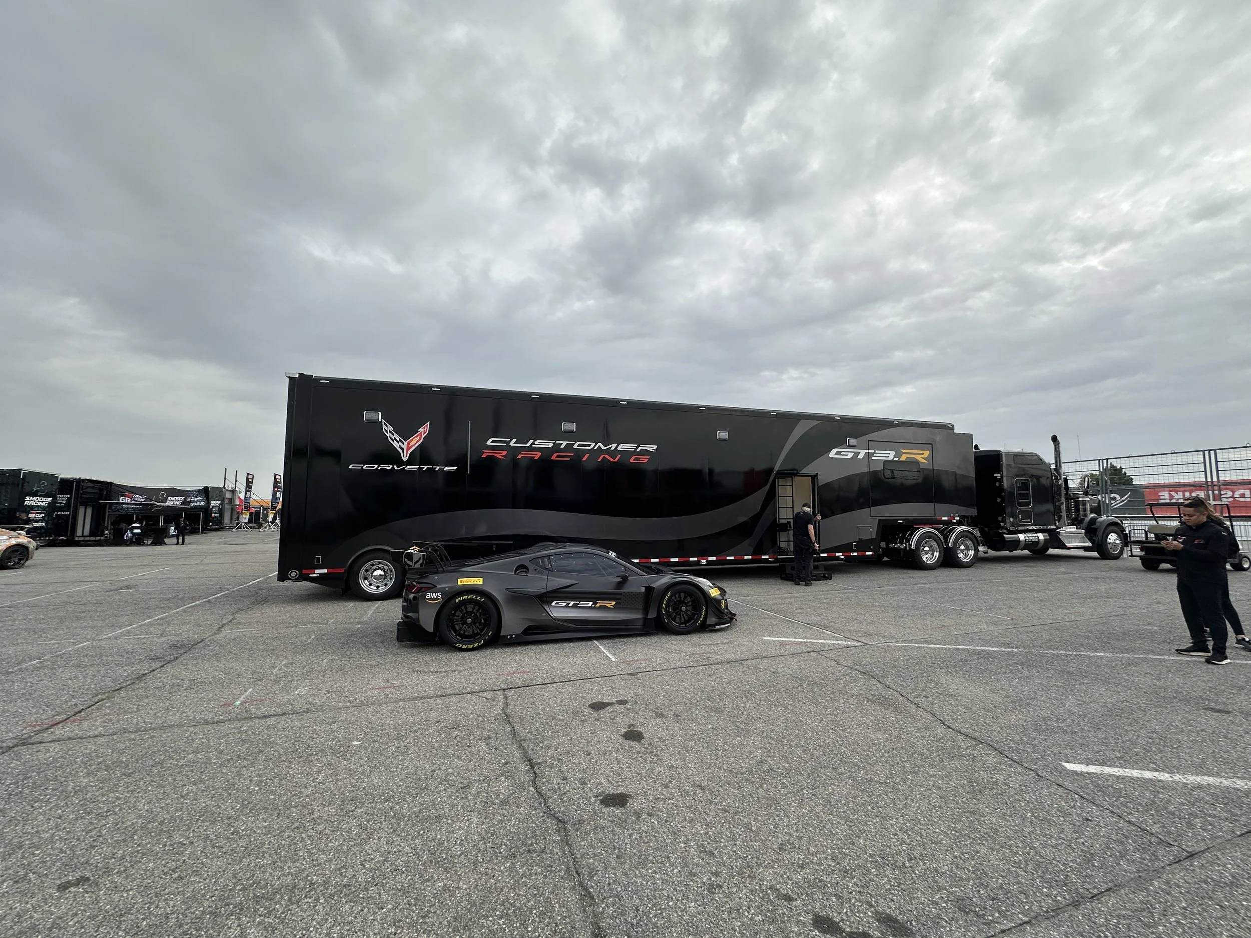 Corvette Customer Racing Transporter — Hazel Law | Multidisciplinary ...