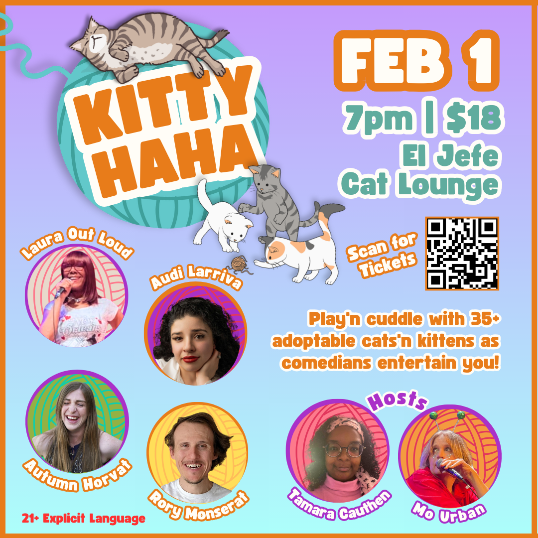 Lady Haha Comedy Open Mic for Women, LGBTQ+ & Allies