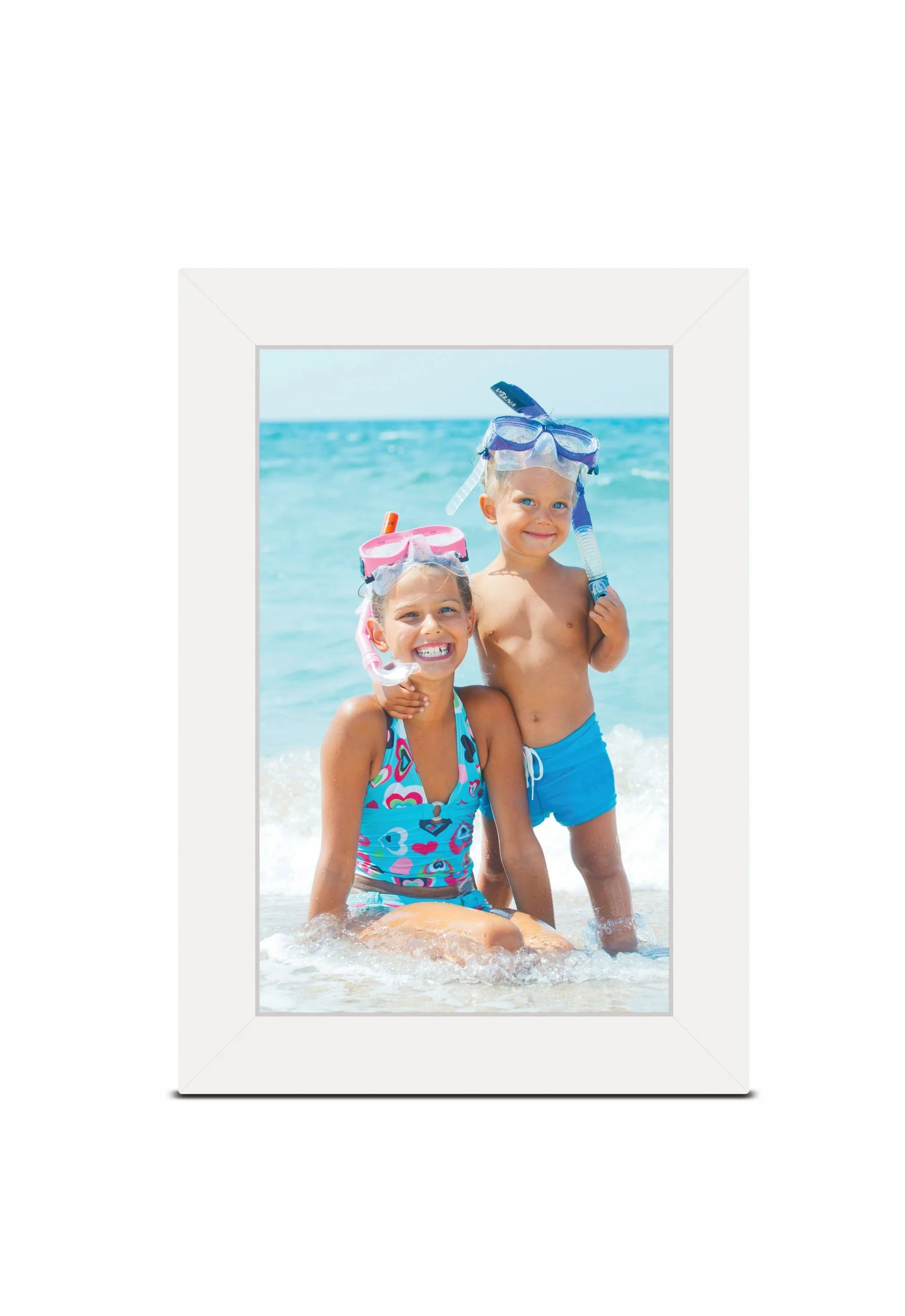 BHDPF101 10.1" Smart Photo Frame with Frameo Built-In (White) — Bell+Howell