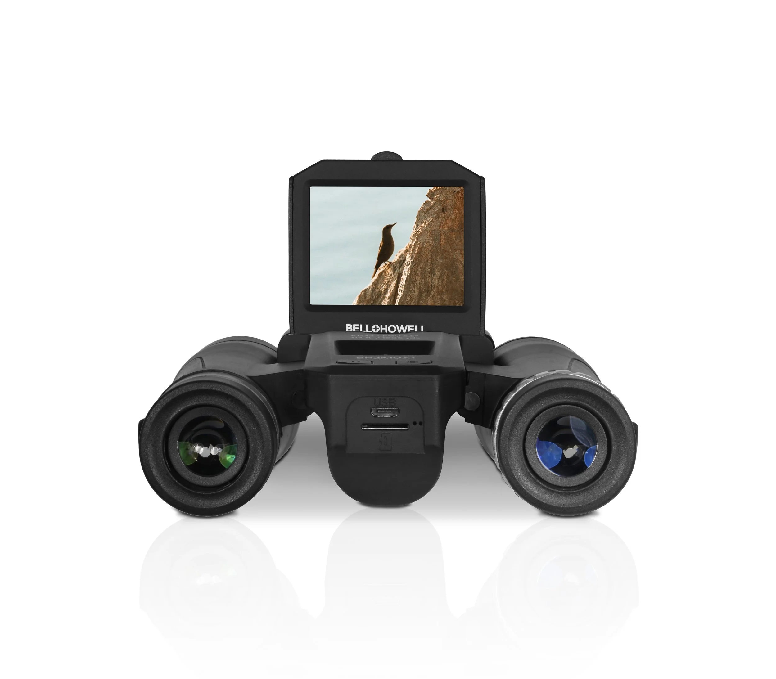 BH2K1032 10x32 Binoculars with 2.7K Quad HD Camera — Bell+Howell