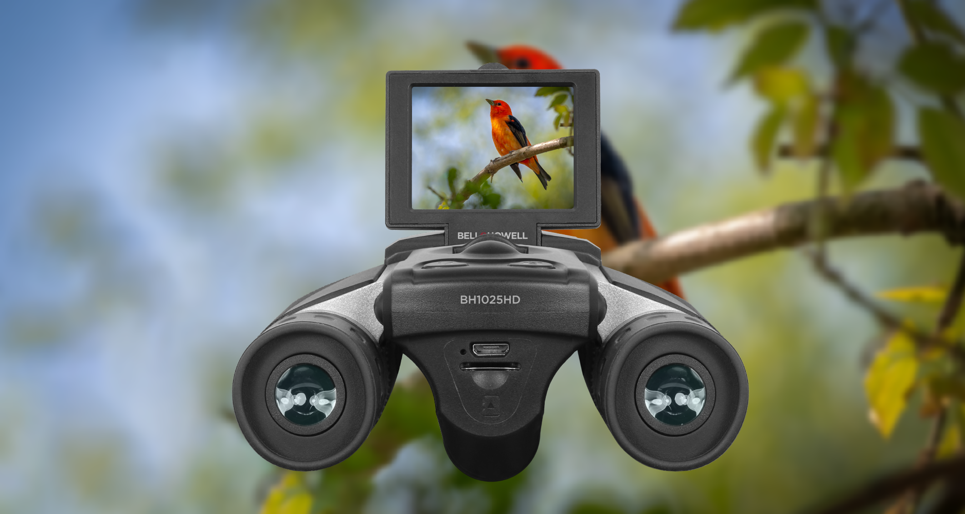 BH1025HD 10x25 Binoculars with HD Digital Camera — Bell+Howell