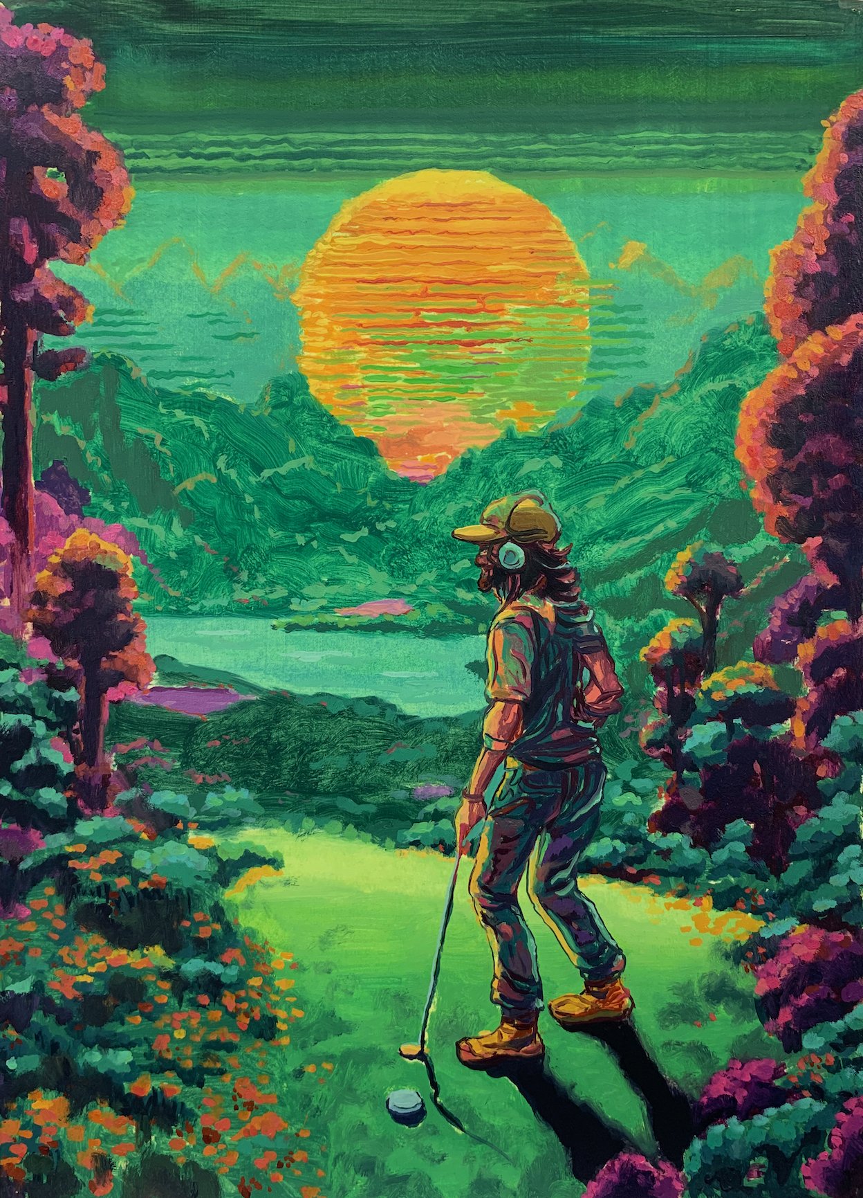 Ed Saye Studio works on paper original paintings and drawings — Ed Saye