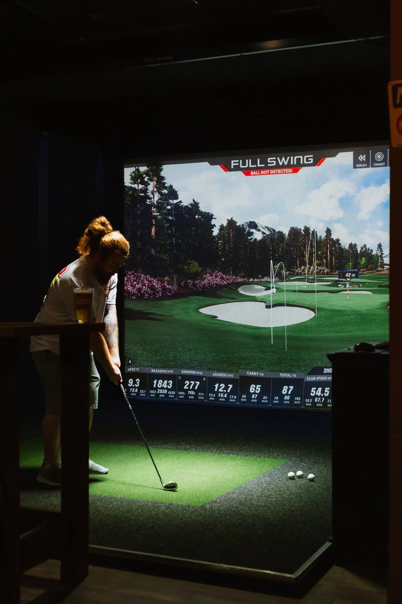Full Swing Golf Simulator — Great South Bay Brewery