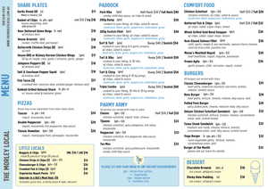 Menu — The Morley Local