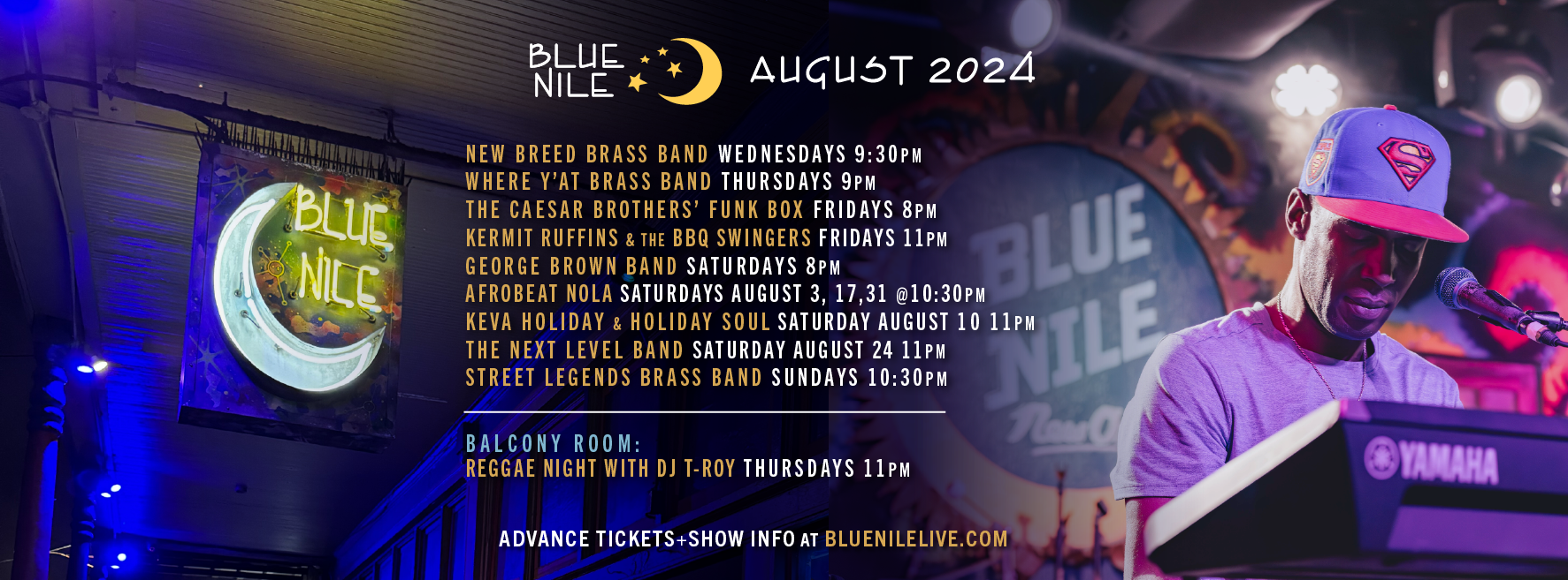BLUE NILE LIVE MUSIC ON FRENCHMEN STREET, New Orleans. Funk, Jazz ...