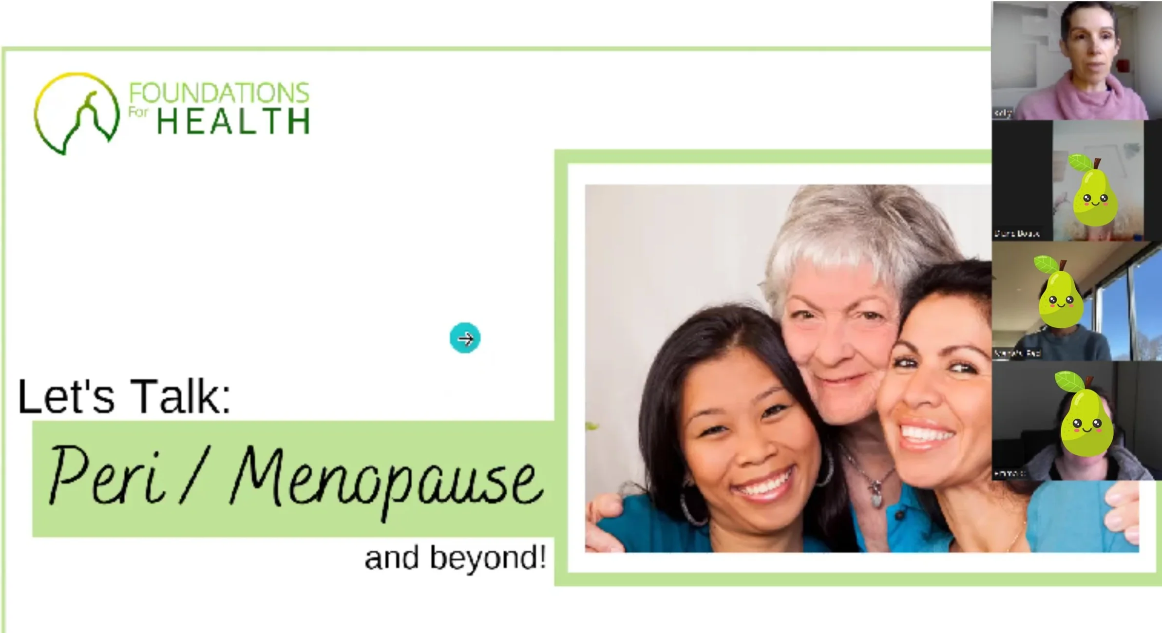 Workshops & Webinars — Foundations For Health