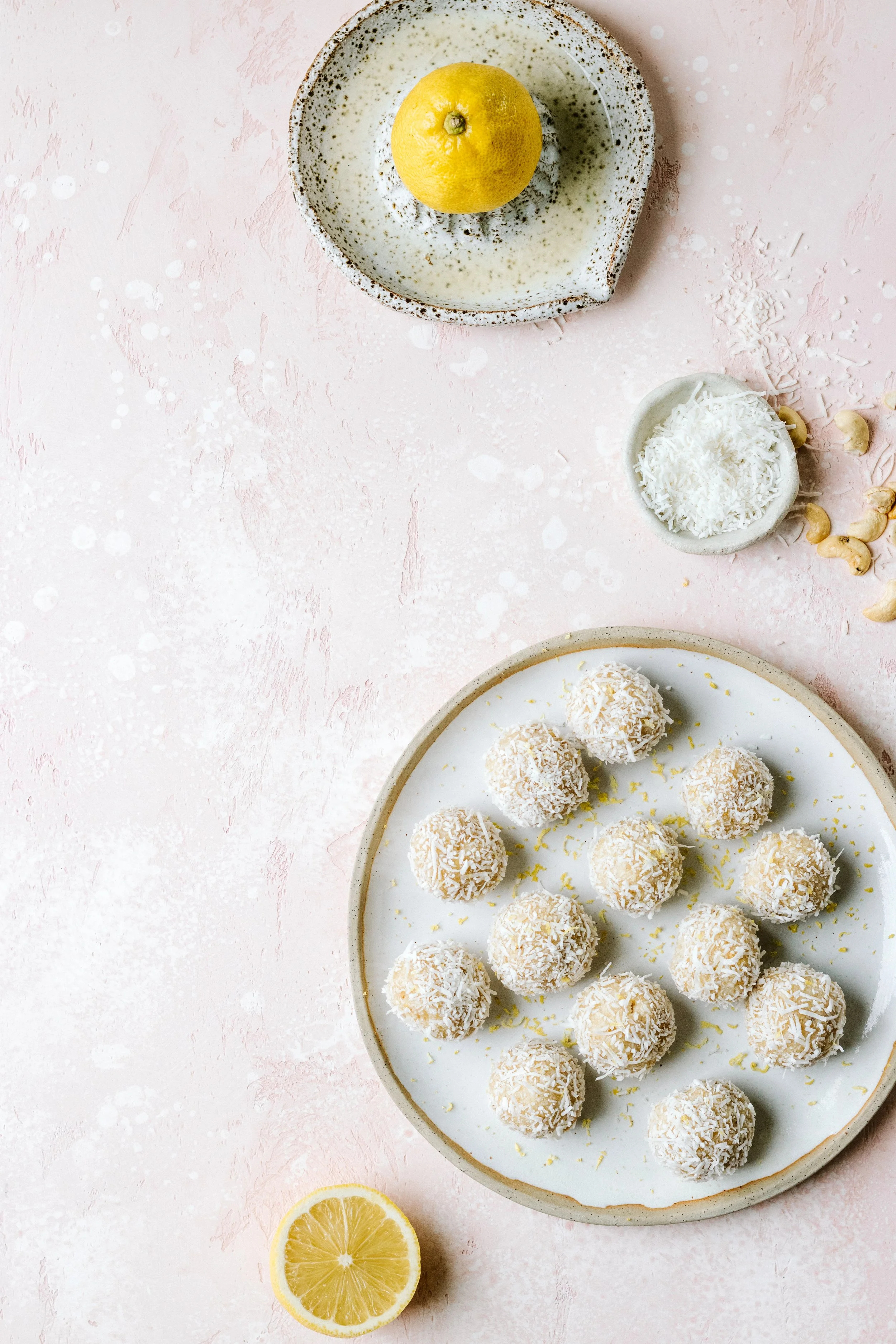 Lemon Coconut Bliss Balls — Grow the Grin