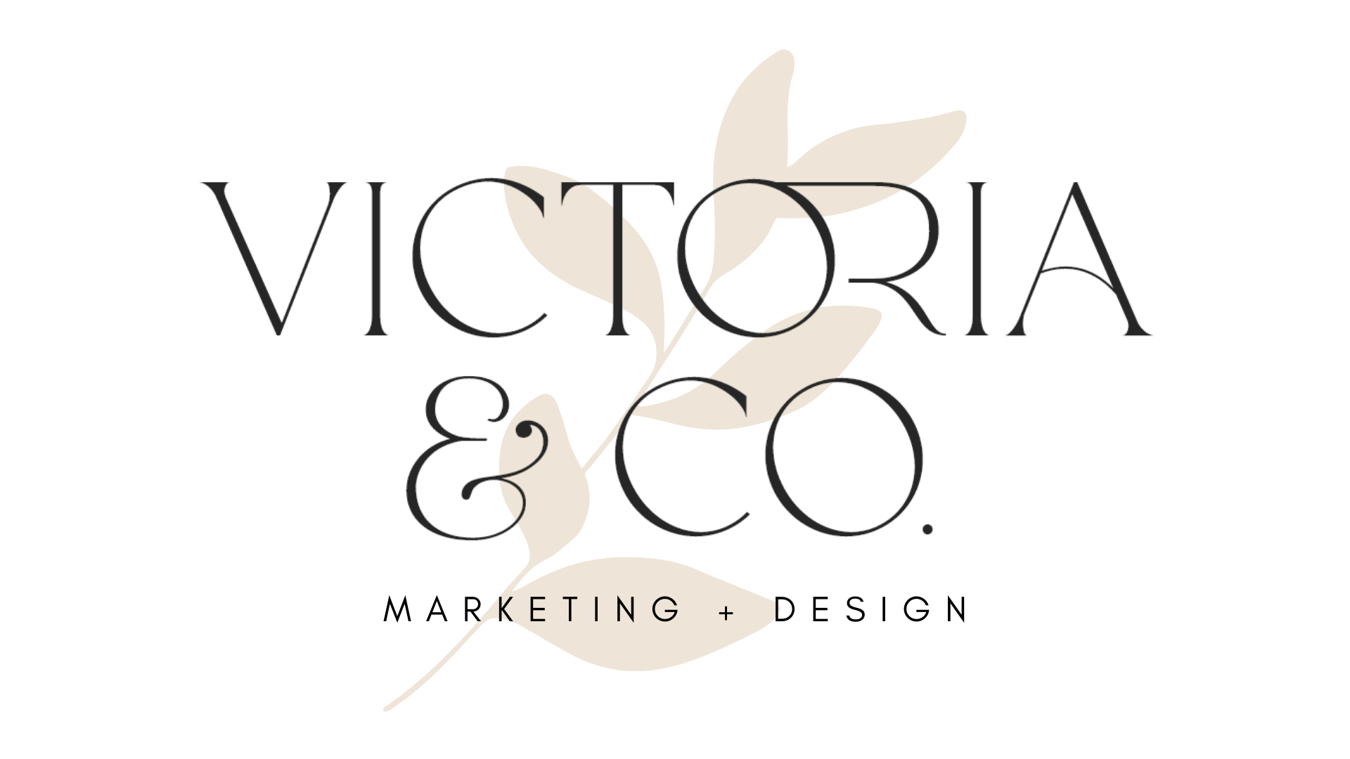 Branding — Victoria & Co. Marketing + Design