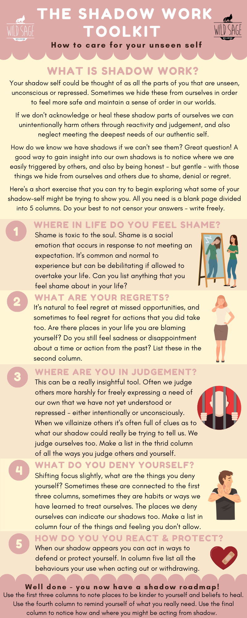 Shadow Work Toolkit - Live Well