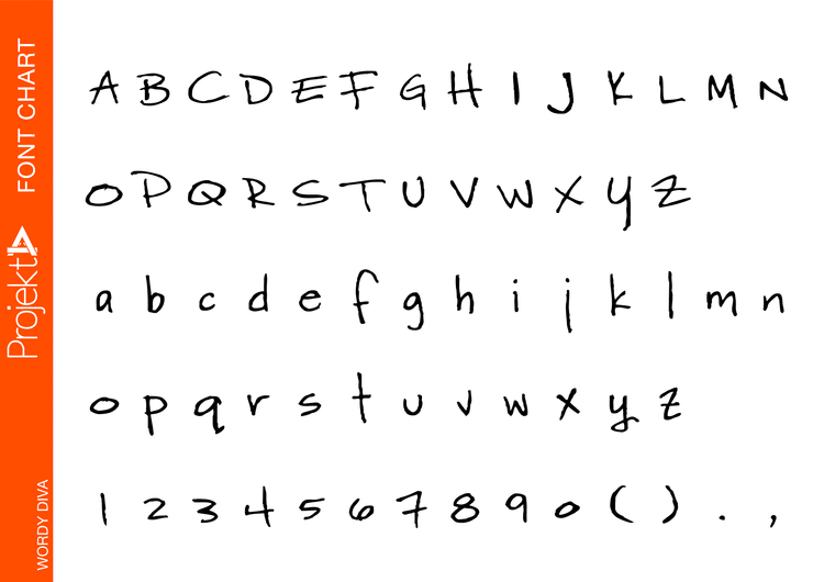 Typefaces | Wordy Diva — ProjektID
