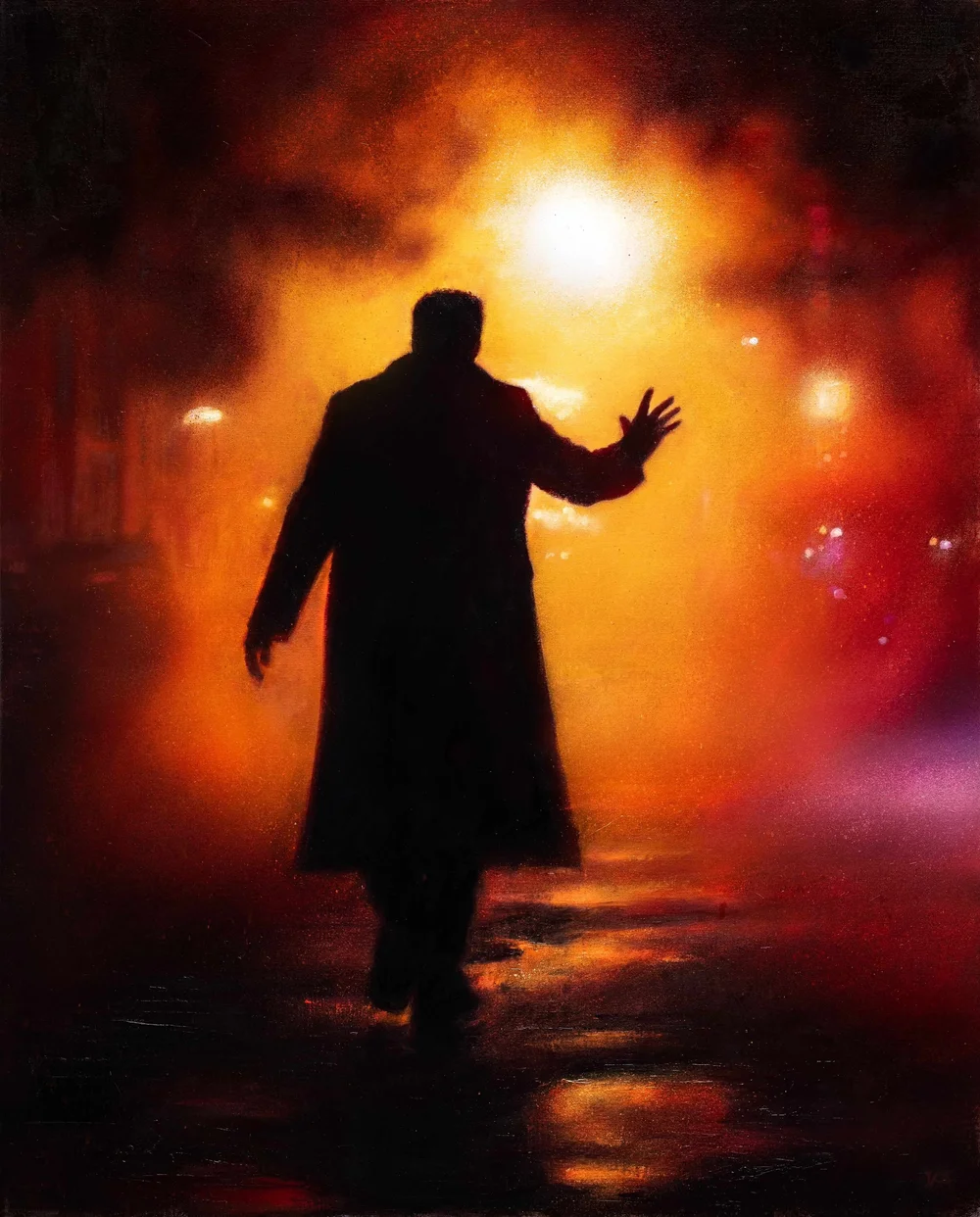 Victor Ajayi | Cinematic Oil Paintings & Charcoal Drawings ...