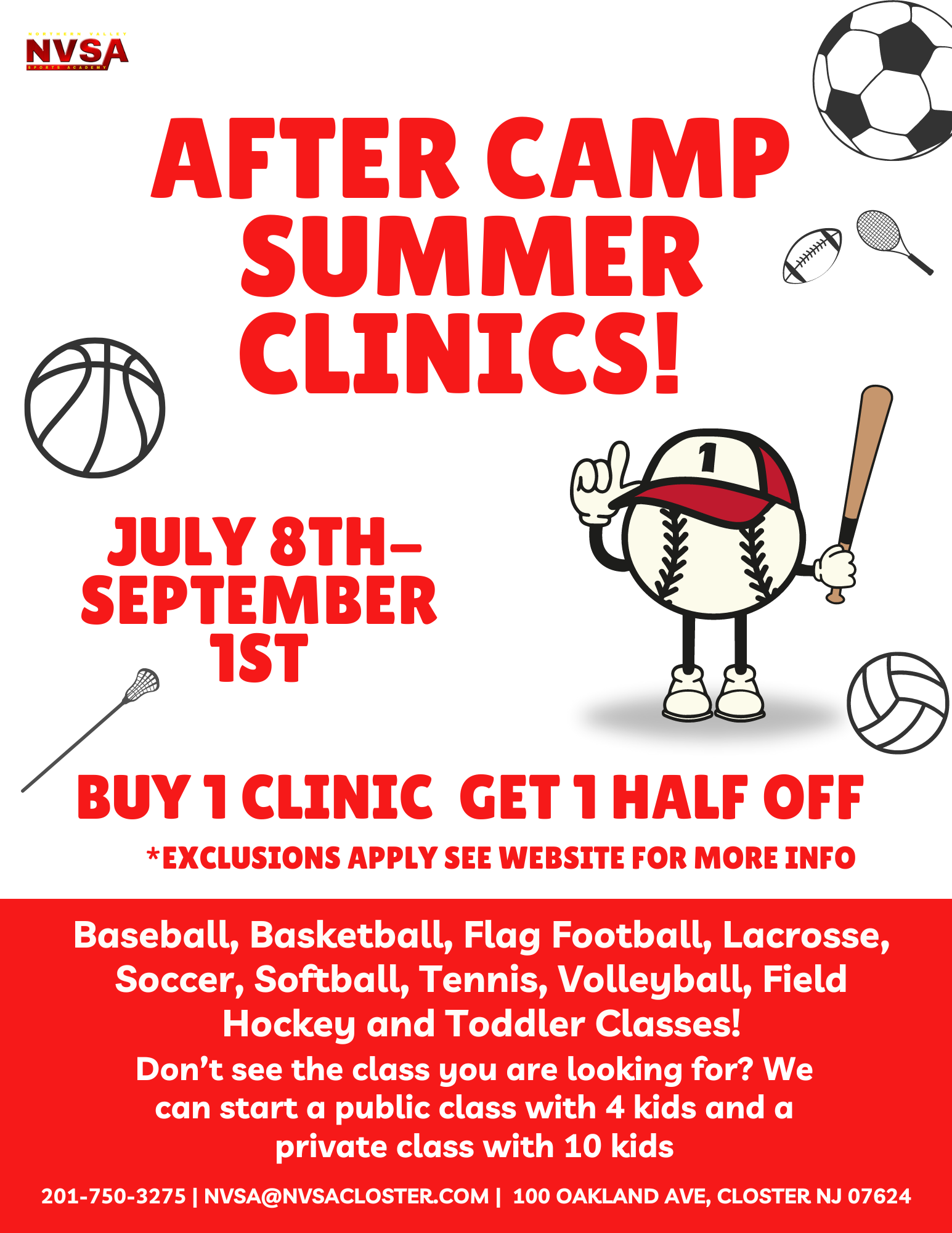 Northern Valley Sports Academy