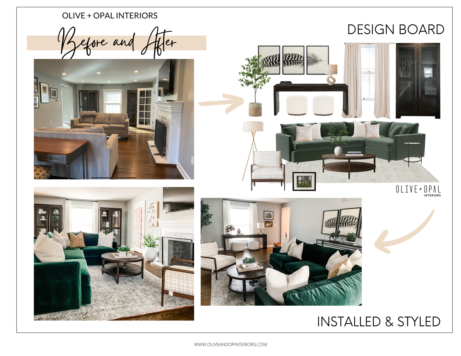 St. Louis Interior Design & Styling — Olive + Opal Interiors