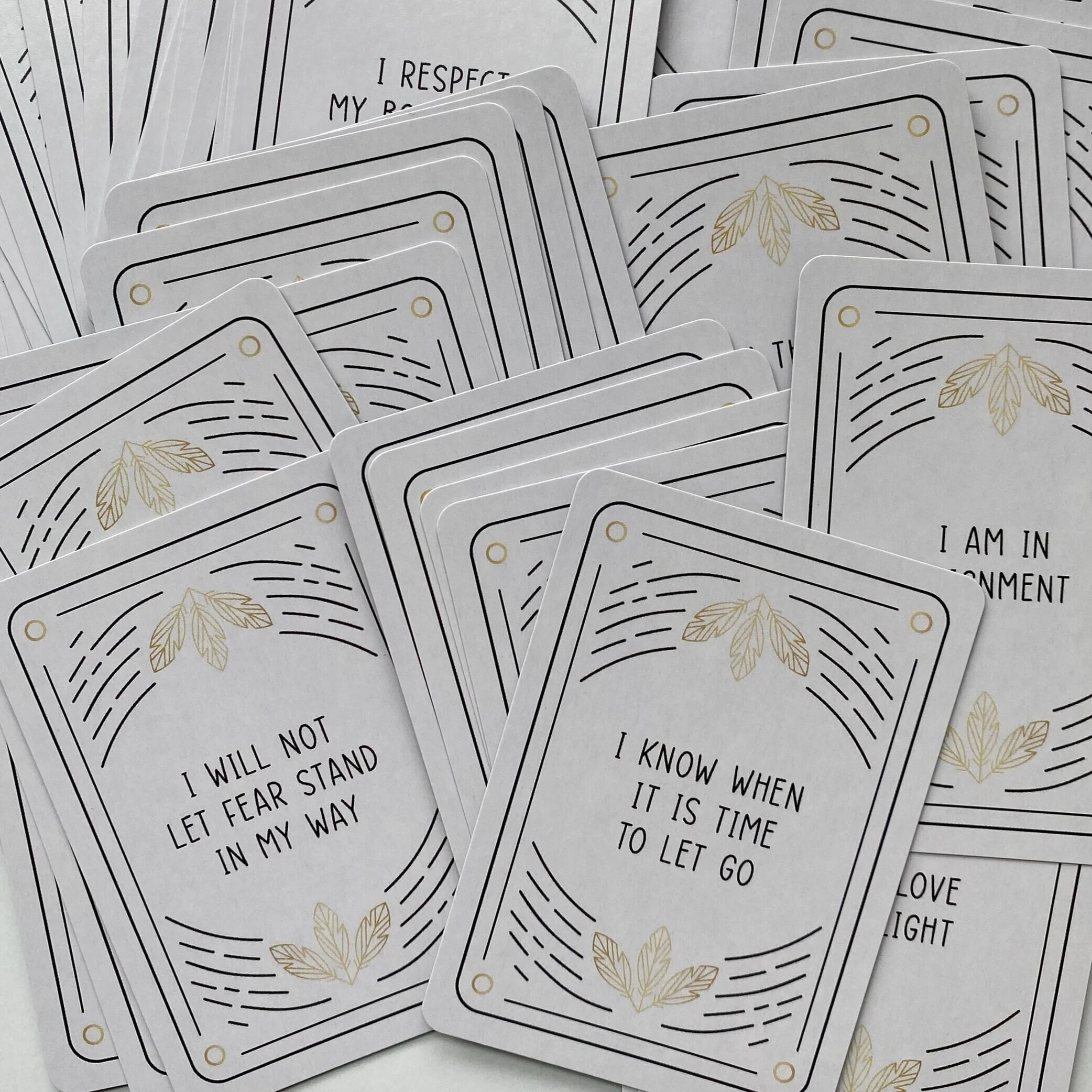How to Make Affirmation Card Deck — 1:1 Service & DIY Program ...