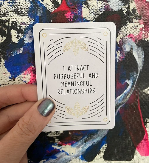 How to Make Affirmation Card Deck — 1:1 Service & DIY Program ...