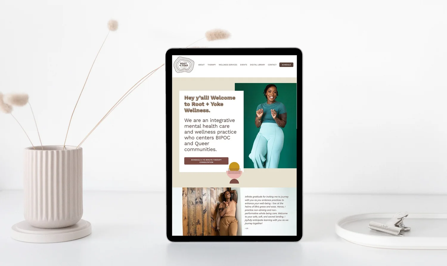 Chantelle Davis-Gray: Squarespace Website & Card Deck Designer