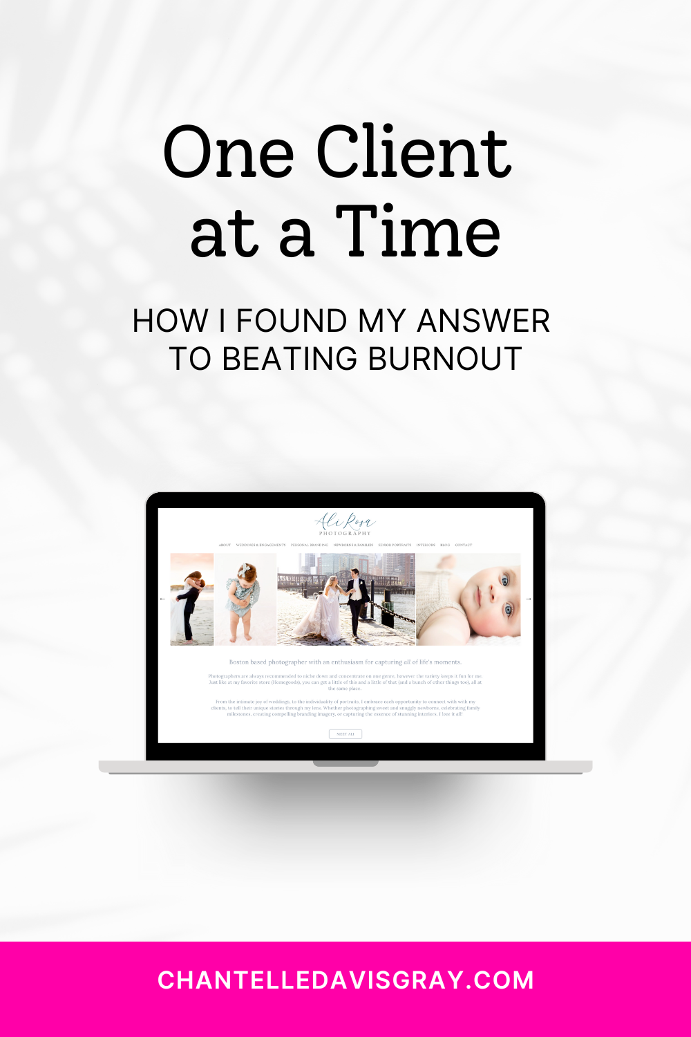 One Client at a Time: How I Found My Answer to Beating Burnout ...