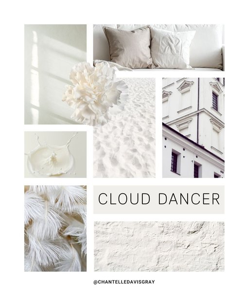 2026 Color of the Year: Cloud Dancer — Chantelle Davis-Gray
