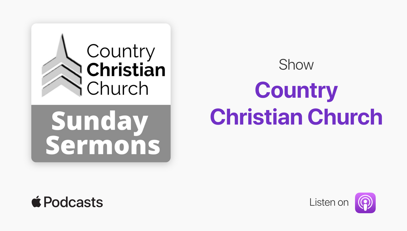 Small Group Guides — Country Christian Church