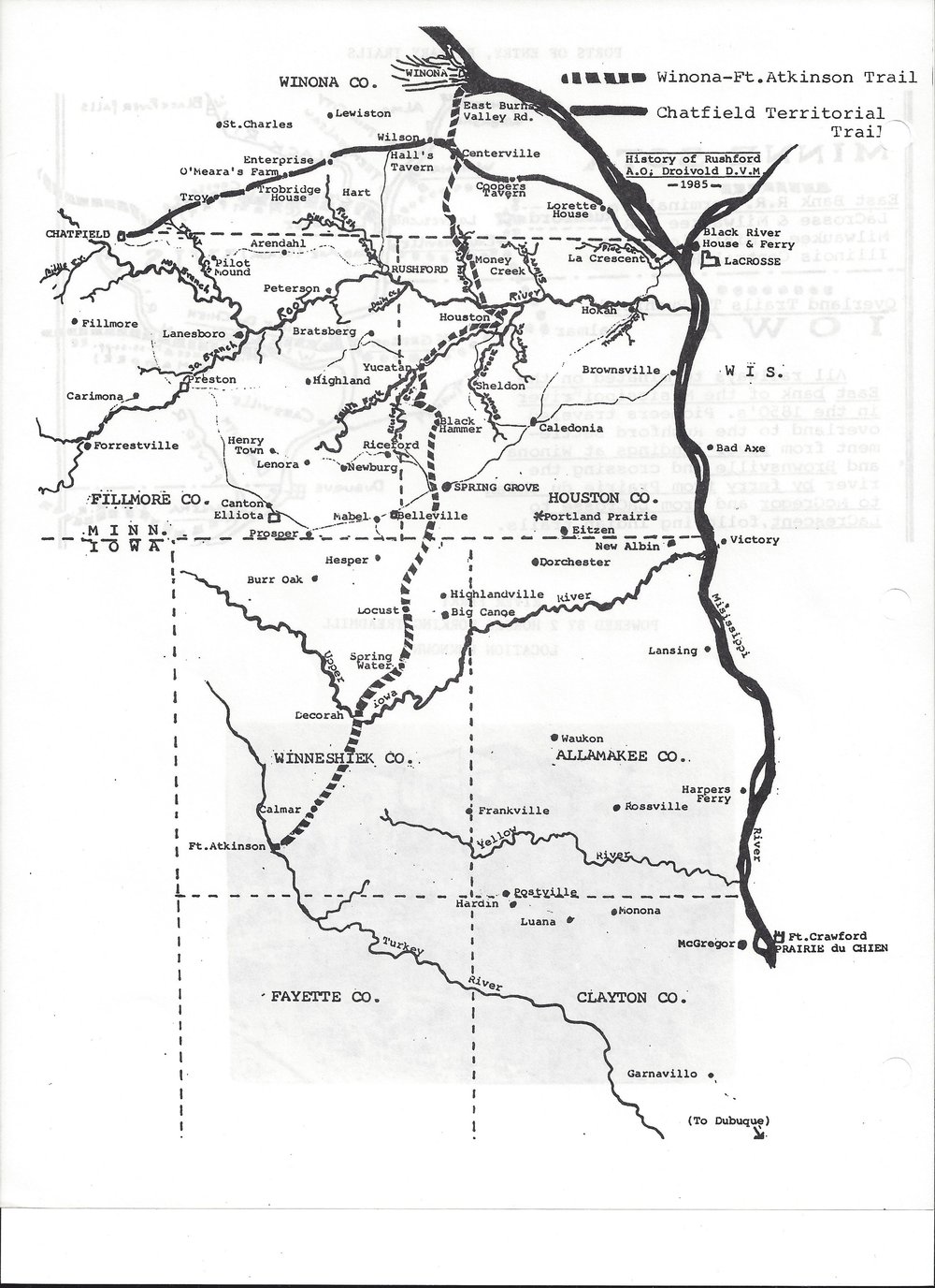 Our History - The Early Years — Rushford Area Historical Society