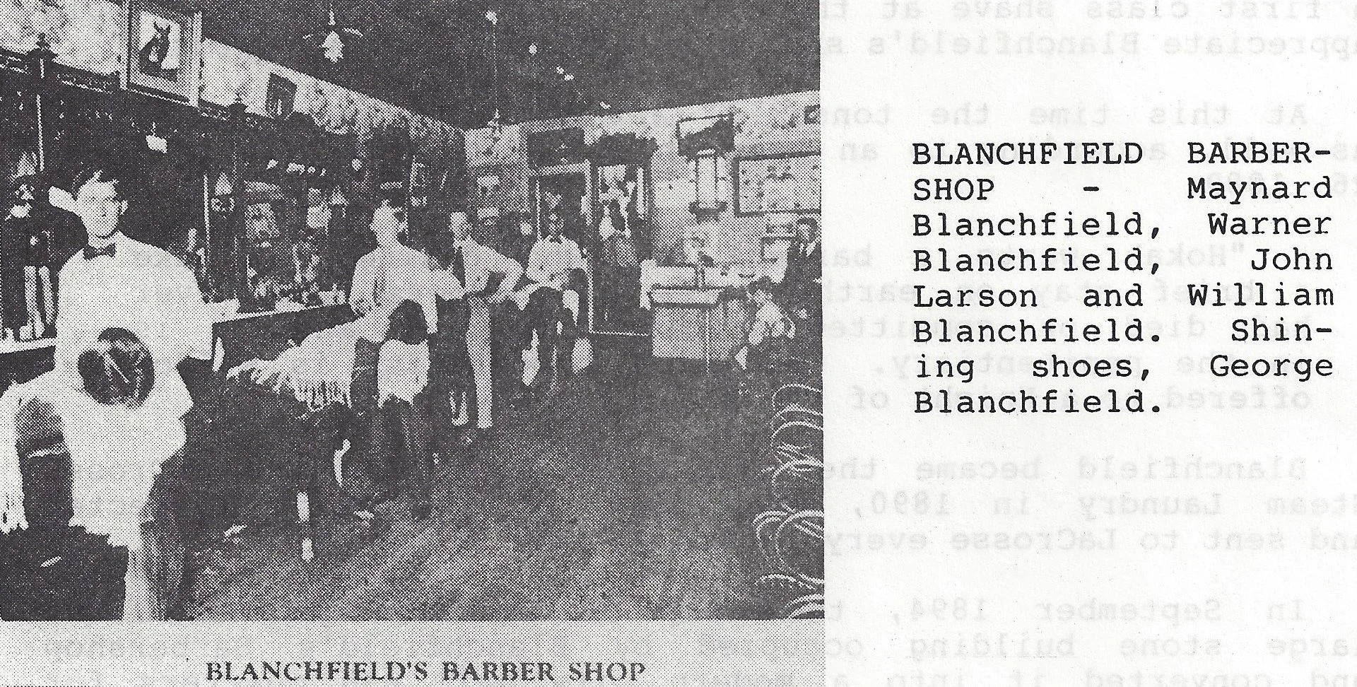 Tonsorial Industry — Rushford Area Historical Society