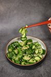 Wasabi Cucumber, Cucumber Side Dish Recipe — jc.eeats