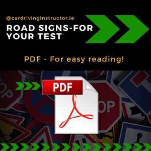 Road Signs — Car Driving Instructor