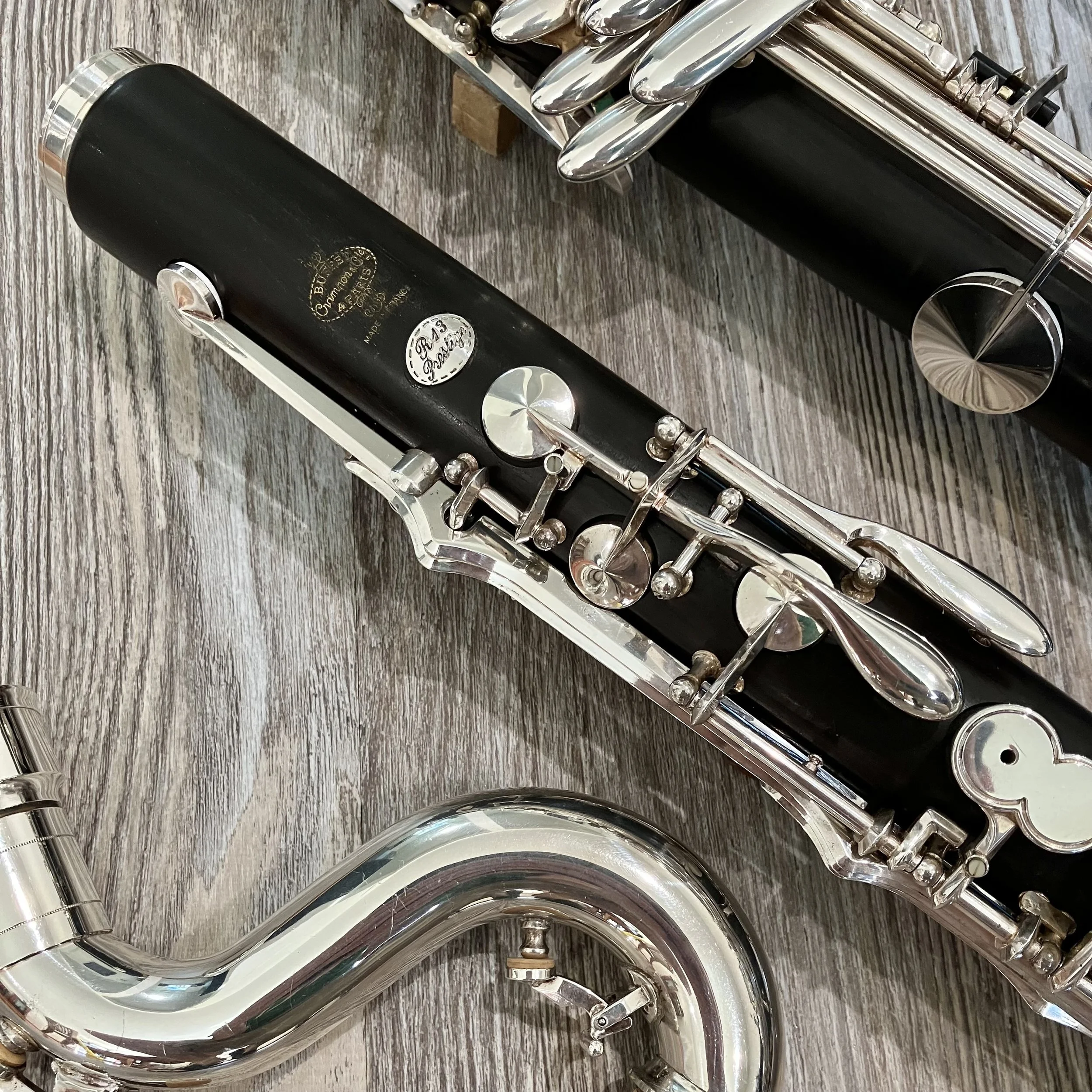 Buffet R13 Prestige low C bass clarinet, serviced and in good playing ...