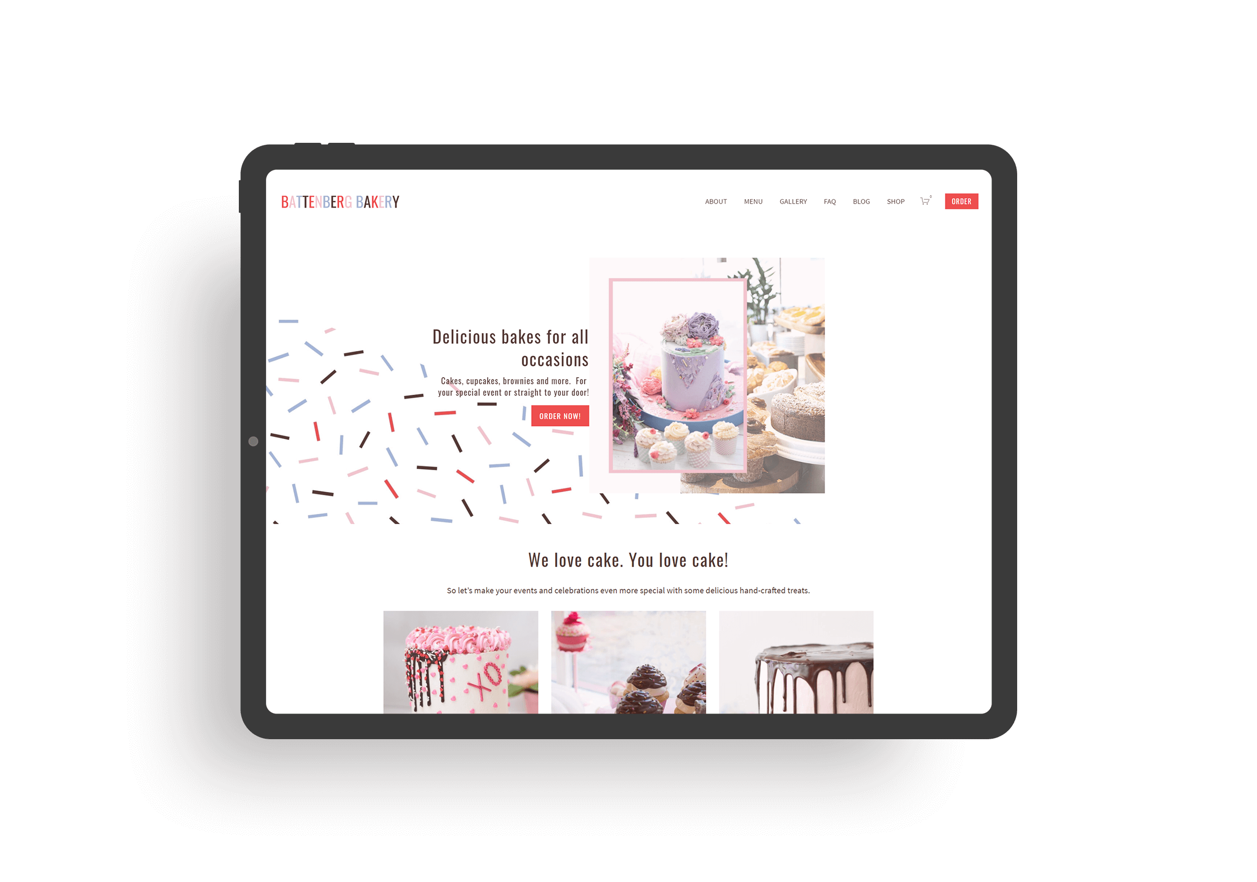 Website Templates — Bake This Happen | Websites for Bakers
