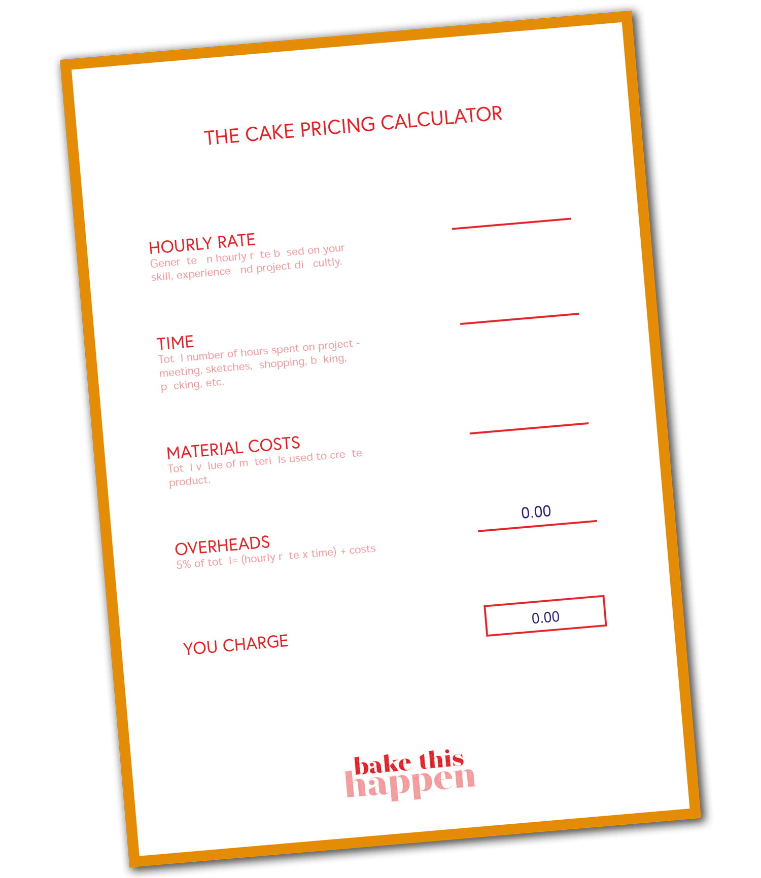 How to price your cakes: Part 2 — Bake This Happen