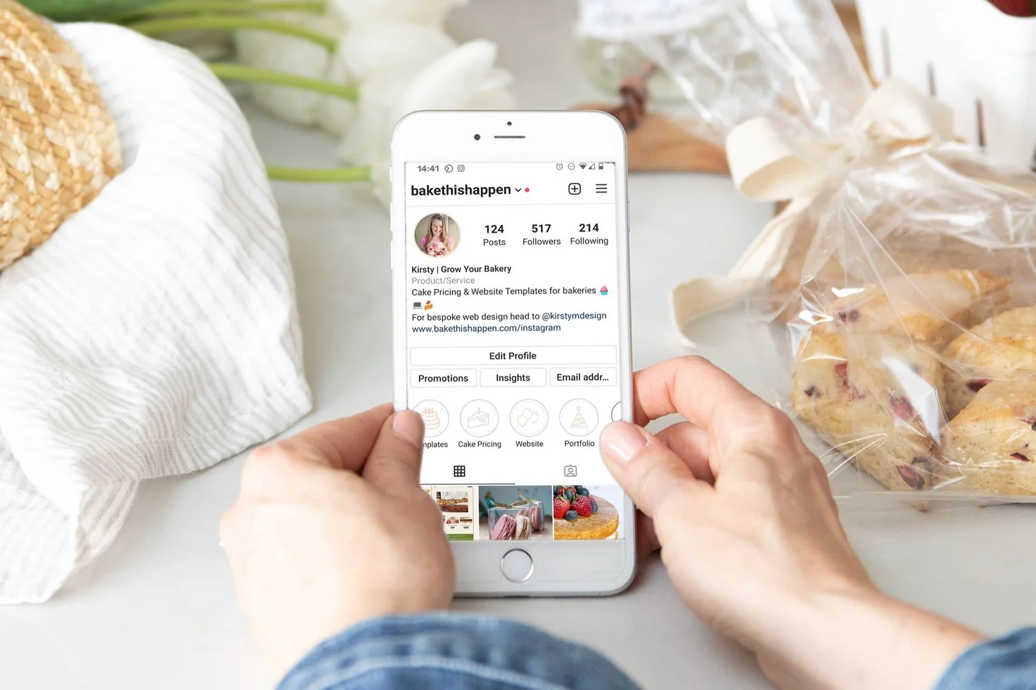 Portfolio — Bake This Happen | Websites for Bakers