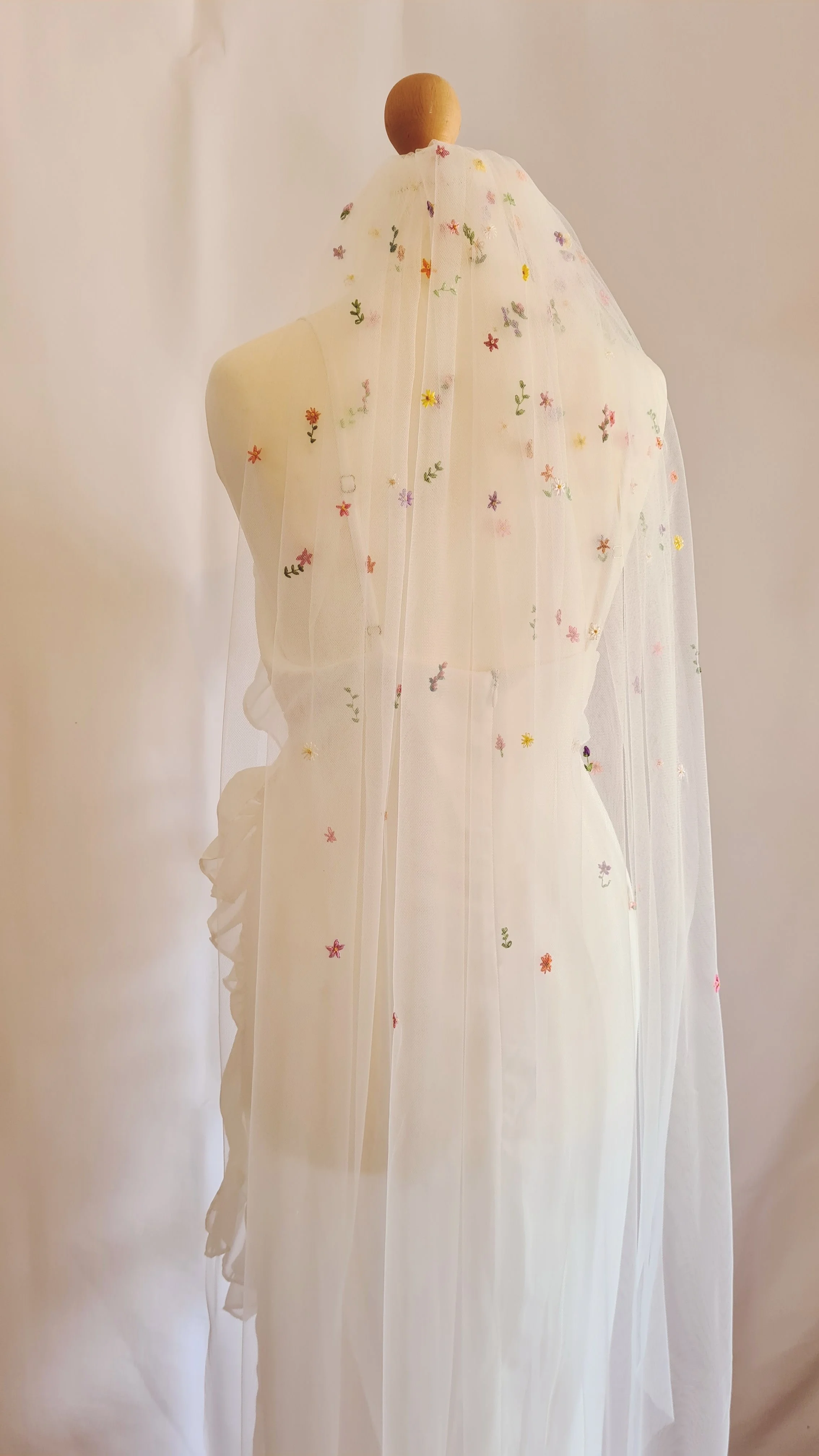 Colourful Floral Wedding Veil Inspiration — Natasha Nicole Studio ...