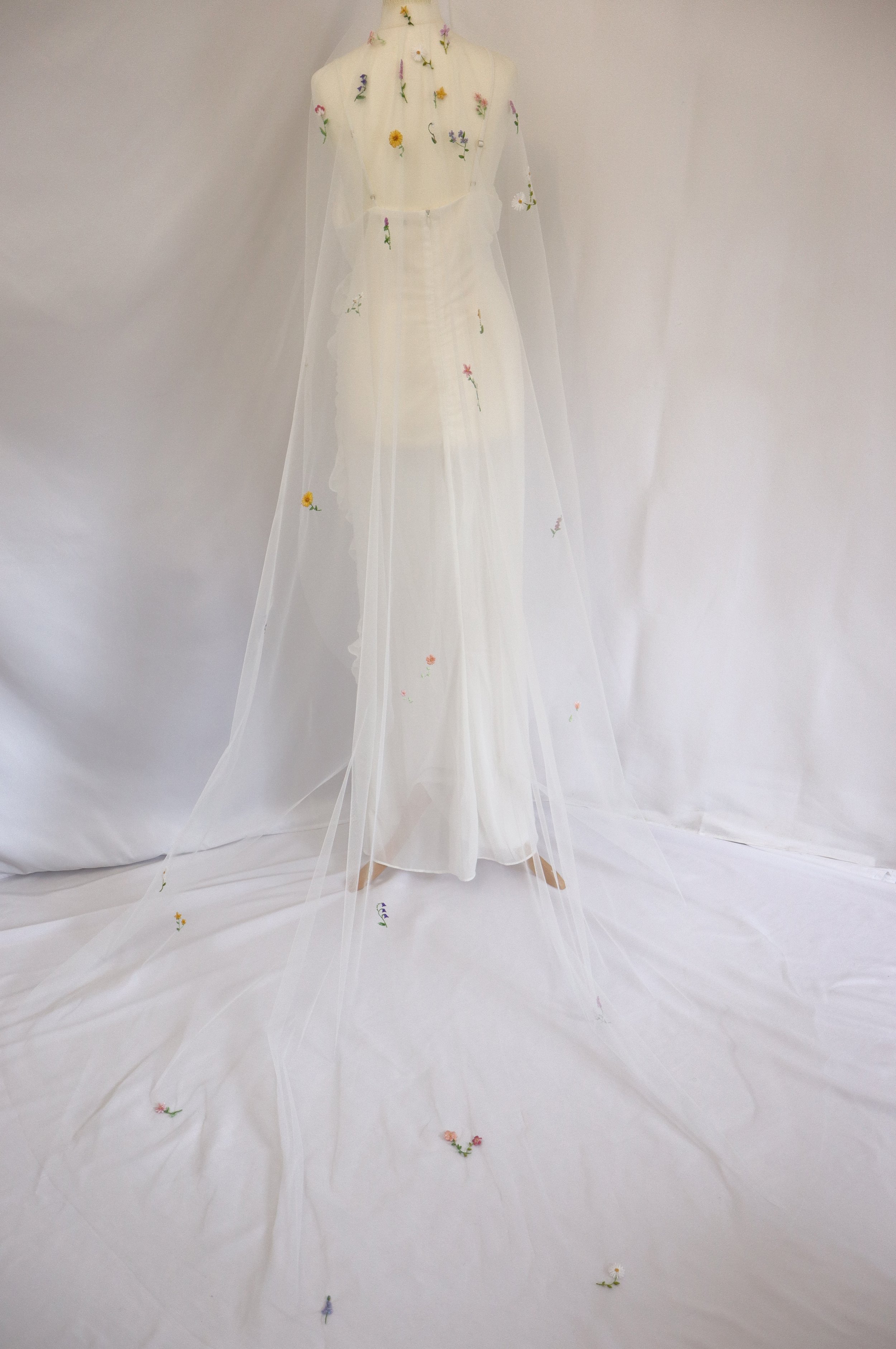 Embroidered Wedding Veil Shop — Natasha Nicole Studio Embroidered ...