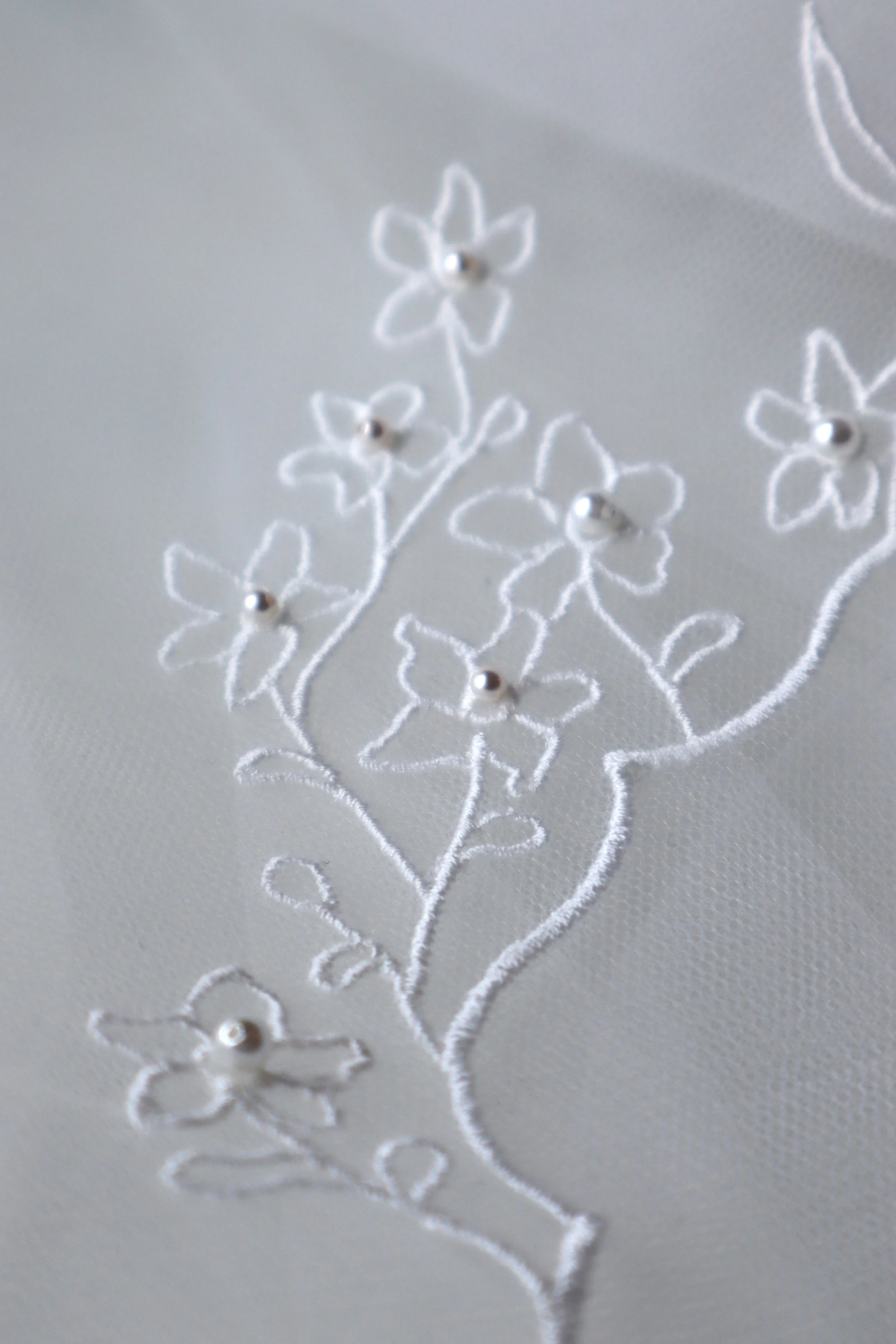 Embroidered Wedding Veil Shop — Natasha Nicole Studio Embroidered ...