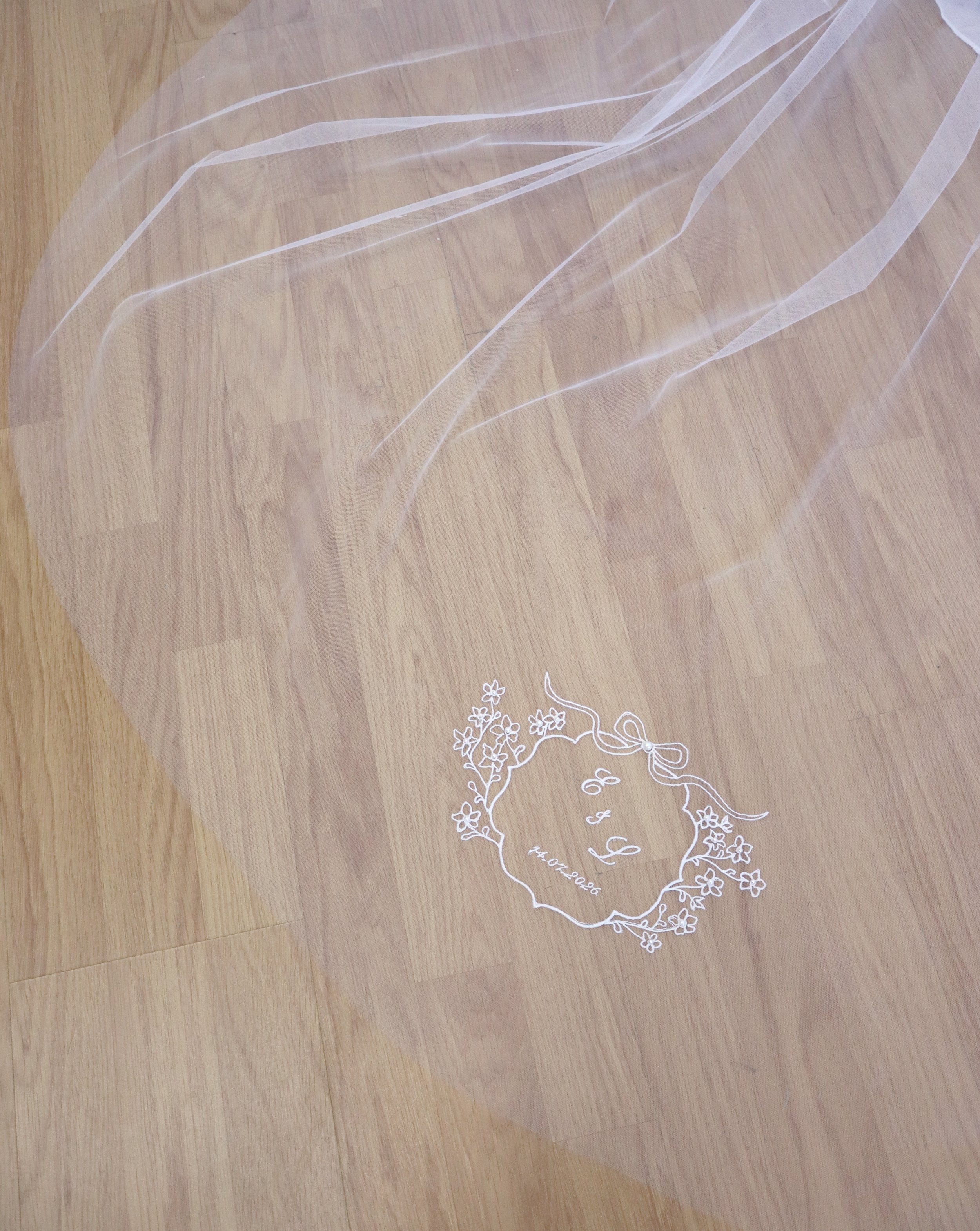Embroidered Wedding Veil Shop — Natasha Nicole Studio Embroidered ...